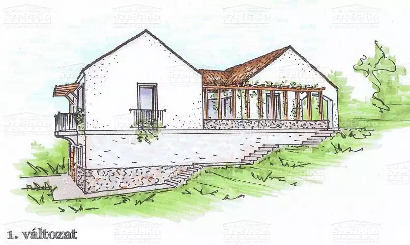 SZERAKO Mediterrán Családi ház, 135m2 (Villány)
